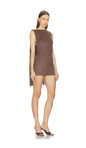 CAMILA COELHO Lera Mini Dress With Fringe Detail