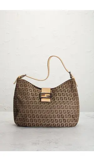 Undefined Fendi Zucchino Hobo Bag