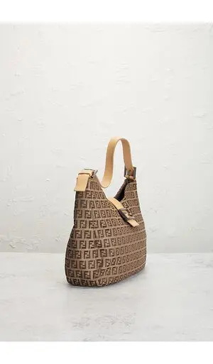 Undefined Fendi Zucchino Hobo Bag