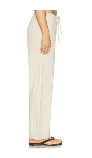 VIR VITA Siena Cotton Poplin Pant - Dune