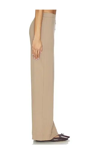 VIR VITA Pointelle Lounge Pants - Bark