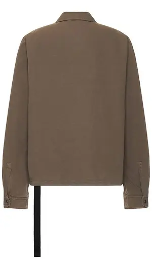Rick Owens Zipfront Jacket - Grey