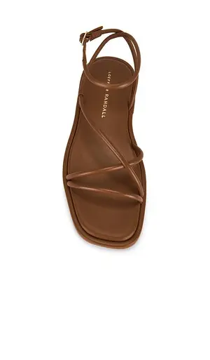 LOEFFLER RANDALL Noor Strappy Ankle Wrap Flat Sandal