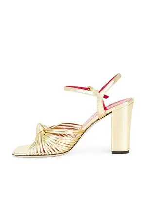 Valentino Garavani VG Annet 90 Sandal Antique Brass Light