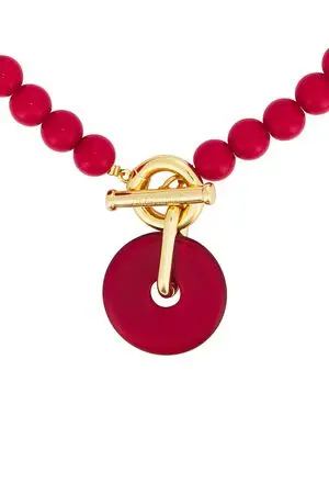 Timeless Pearly Beaded Pendant Necklace