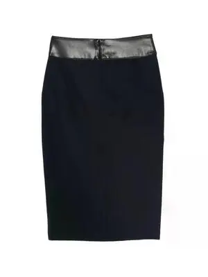 Ralph Lauren Belted Midi Skirt