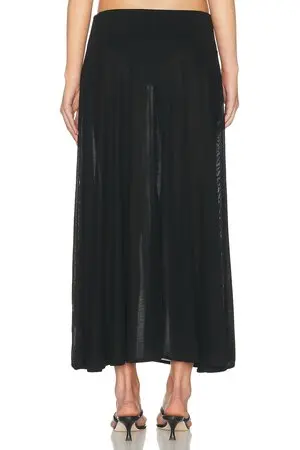 ST. AGNI Fluid Jersey Skirt