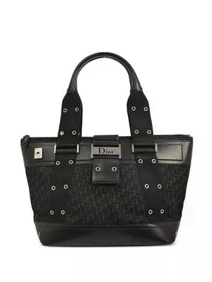 Dior 2002 Rivet Canvas Tote Bag