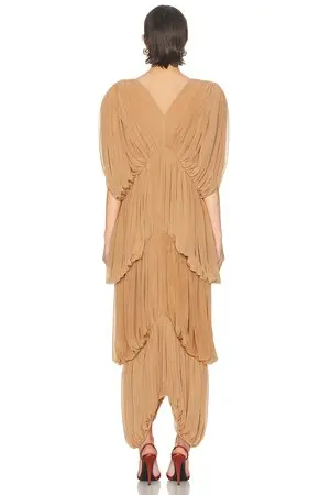 Ronny Kobo Damier Dress