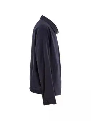 BOSS Packable Relaxed-fit Overshirt In Washable Wool Blend