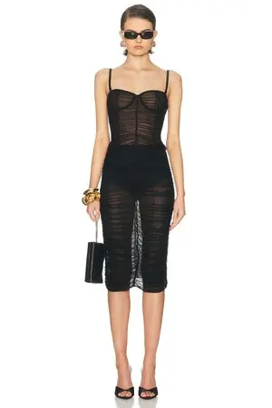 Kiki De Montparnasse Tulle Bustier Top