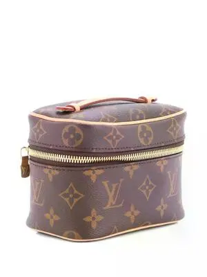 LOUIS VUITTON Nice Vanity Case Monogram Canvas Nano Pouch
