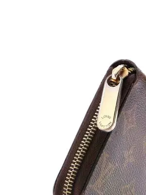 LOUIS VUITTON Zippy Wallet Monogram Canvas Small Wallets - Brown