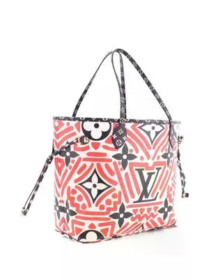 LOUIS VUITTON Neverfull Nm Limited Edition Crafty Monogram Giant Mm Tote Bag - Red