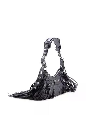 Balenciaga Le Cagole Xs Fringe Shoulder Bag