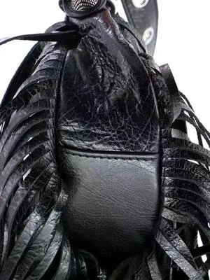 Balenciaga Le Cagole Xs Fringe Shoulder Bag