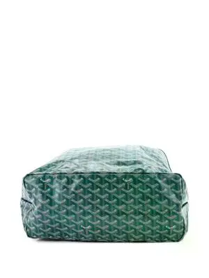 Goyard Saint Louis Coated Canvas Pm Tote Bag - Green