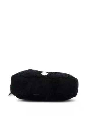 Prada Re-edition 2000 Terry Cloth Mini Hobo Bag - Black
