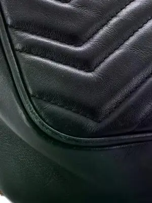 Gucci Gg Marmont Mini Crossbody Bag - Black