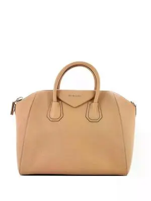 Givenchy Antigona Leather Medium Satchel - Neutrals