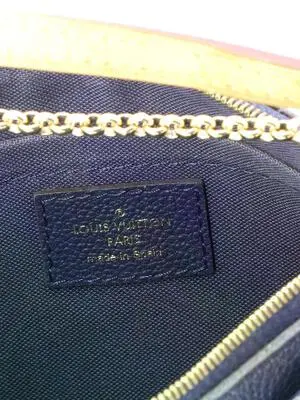 LOUIS VUITTON Pallas Monogram Clutch - Blue