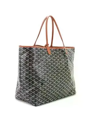 Goyard Saint Louis Coated Canvas Gm Tote Bag - Brown