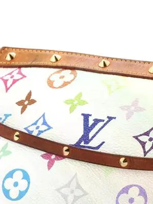 LOUIS VUITTON Pochette Accessoires Monogram Multicolor Clutch Bag