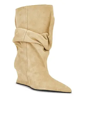 Balmain Ankle Wedge Boots