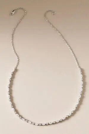 FINE DIAMONDS BY ANTHROPOLOGIE WEDDINGS Multi-Stone Lab Grown Diamond Necklace