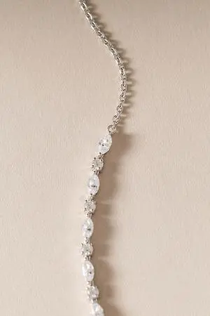 FINE DIAMONDS BY ANTHROPOLOGIE WEDDINGS Multi-stone Lab Grown Diamond Necklace