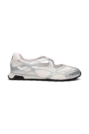 Ash Core Ballet Sneakers - Silver