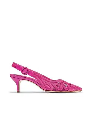 Bernardo Madinah 60 Slingback Heels - Pink