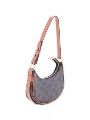 Celine Ava Bag Triomphe Coated Canvas Mini Shoulder Bag - Brown