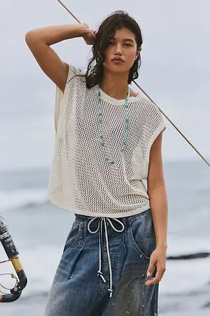 Free People Sheer T-shirts For Women