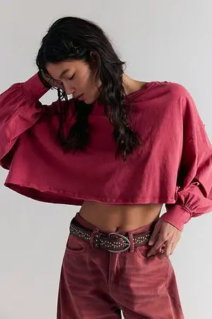 Free People Drop Shoulder Tops