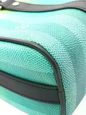 LOUIS VUITTON 2021 Xs Keepall Striped Tote - Green