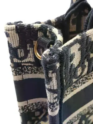 Dior 2010s Mini Book Tote Bag - Blue