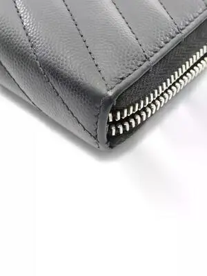 Saint Laurent 2000s Monogram Leather Wallet