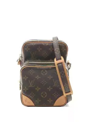 LOUIS VUITTON 2002 Amazon Monogram Crossbody Bag - Brown