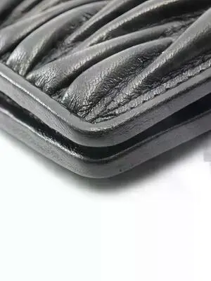 Miu Miu Bi-fold Leather Wallet