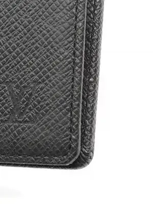 LOUIS VUITTON 2002 Textured Leather Wallet