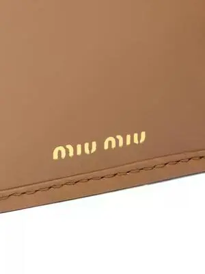 Miu Miu 2010s Matelasse Bi-fold Leather Wallet