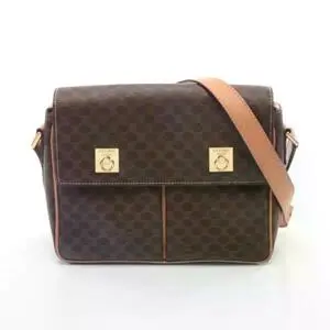 Celine Macadam Shoulder Bag - Brown