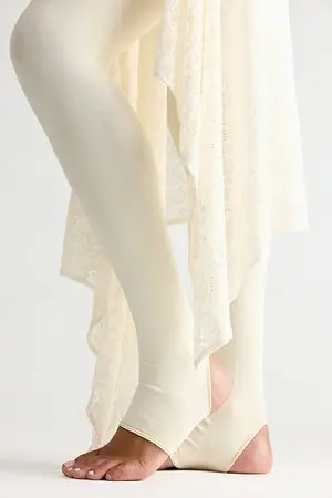 Free People Stirrup Tights - Ivory