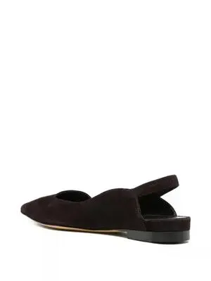 MARA BINI Pointed Toe Slingback Flats