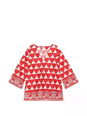 Maliparmi Frill Kaftans Tunics