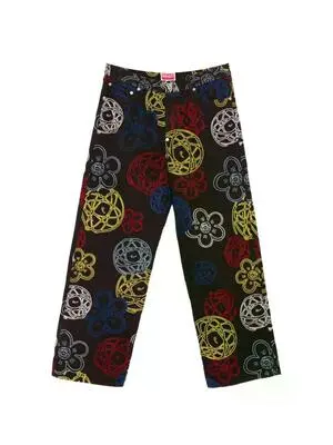 Kenzo Button Detailed Pants For Men