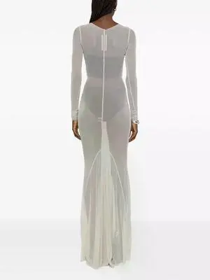 Rick Owens Temple Panelled Maxi Dress