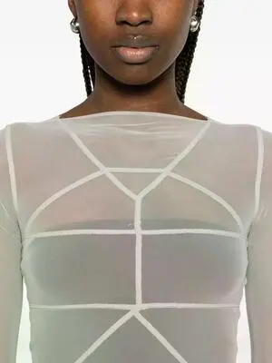 Rick Owens Temple Panelled Maxi Dress