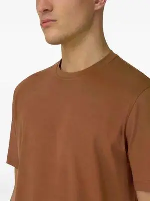 Boggi Milano Round-neck T-shirt - Brown